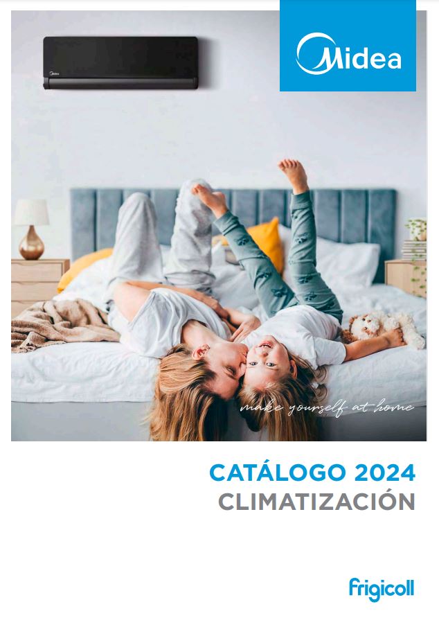 Midea presenta su catálogo de climatización 2024 - Frigicoll
